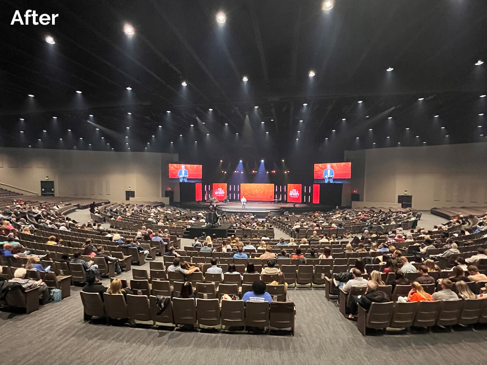RETRO LED Retrofit House Light: A Church's Lighting Upgrade - CantoUSA